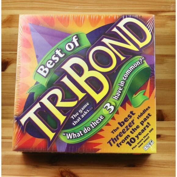 Patch Products | Games | New Vintage Best Of Tribond Game What Do These ...